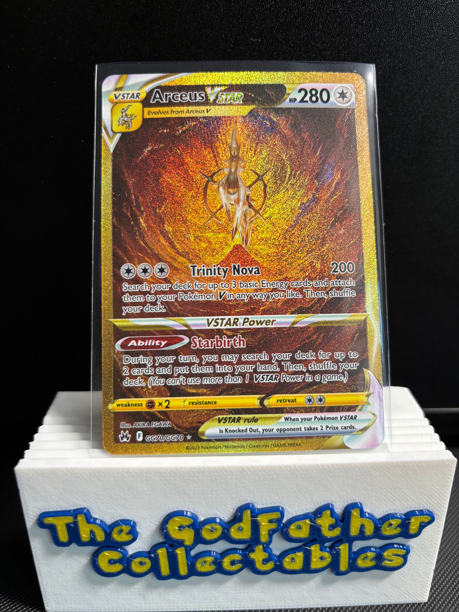 Arceus Vstar GG70/GG70 Gold Secret Rare – The GodFather Collectables