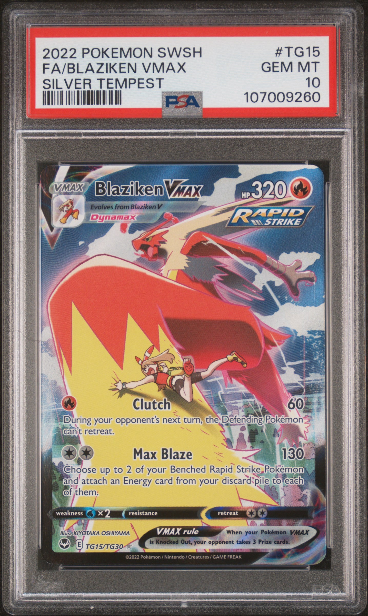 PSA 10 Blaziken Vmax Trainer Gallery – The GodFather Collectables